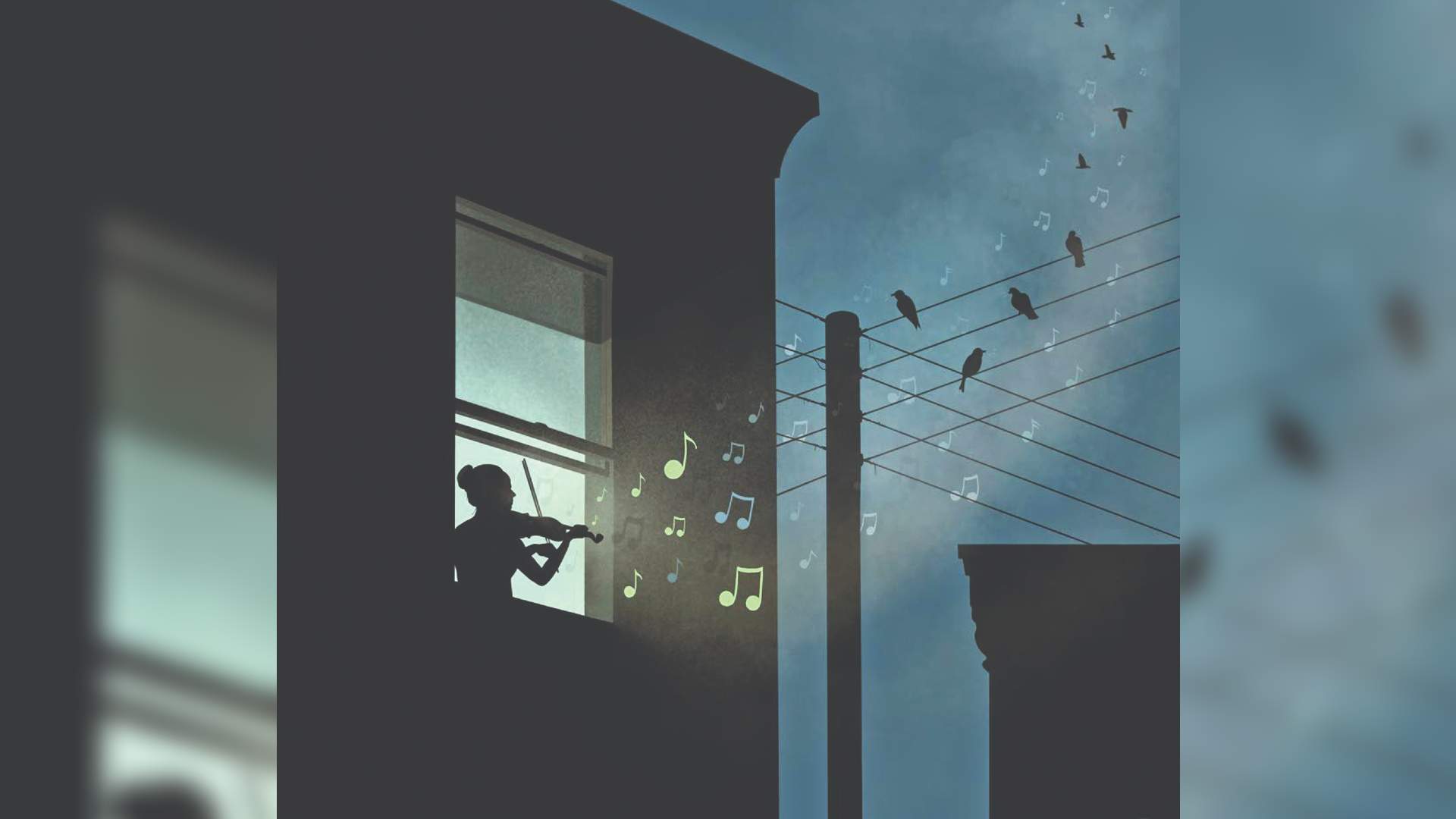 High tunes: It rocks in the tree tops, but is that bird making music?