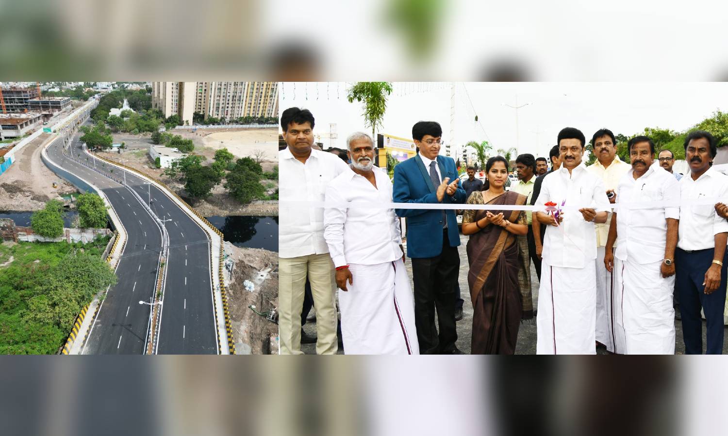 Stalin inaugurates Chengai Sivam bridge in Perambur