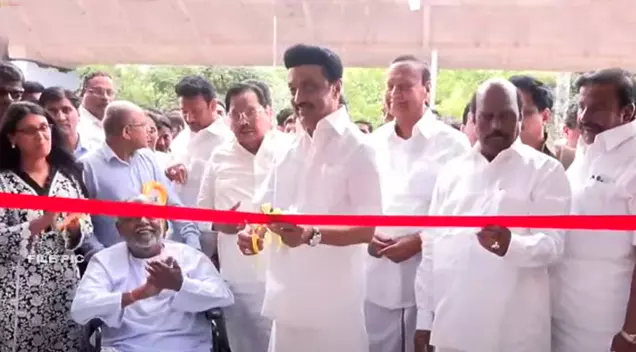 Stalin inaugurates Kalaignar Centenary Library at Madurai