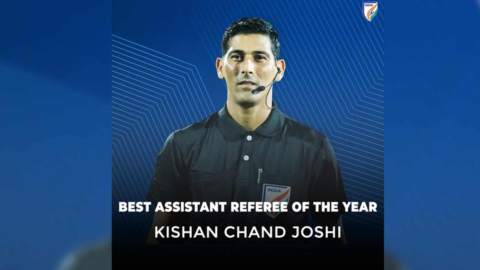 AIFF announces Rahul Gupta as Best Referee for 2022-23 season