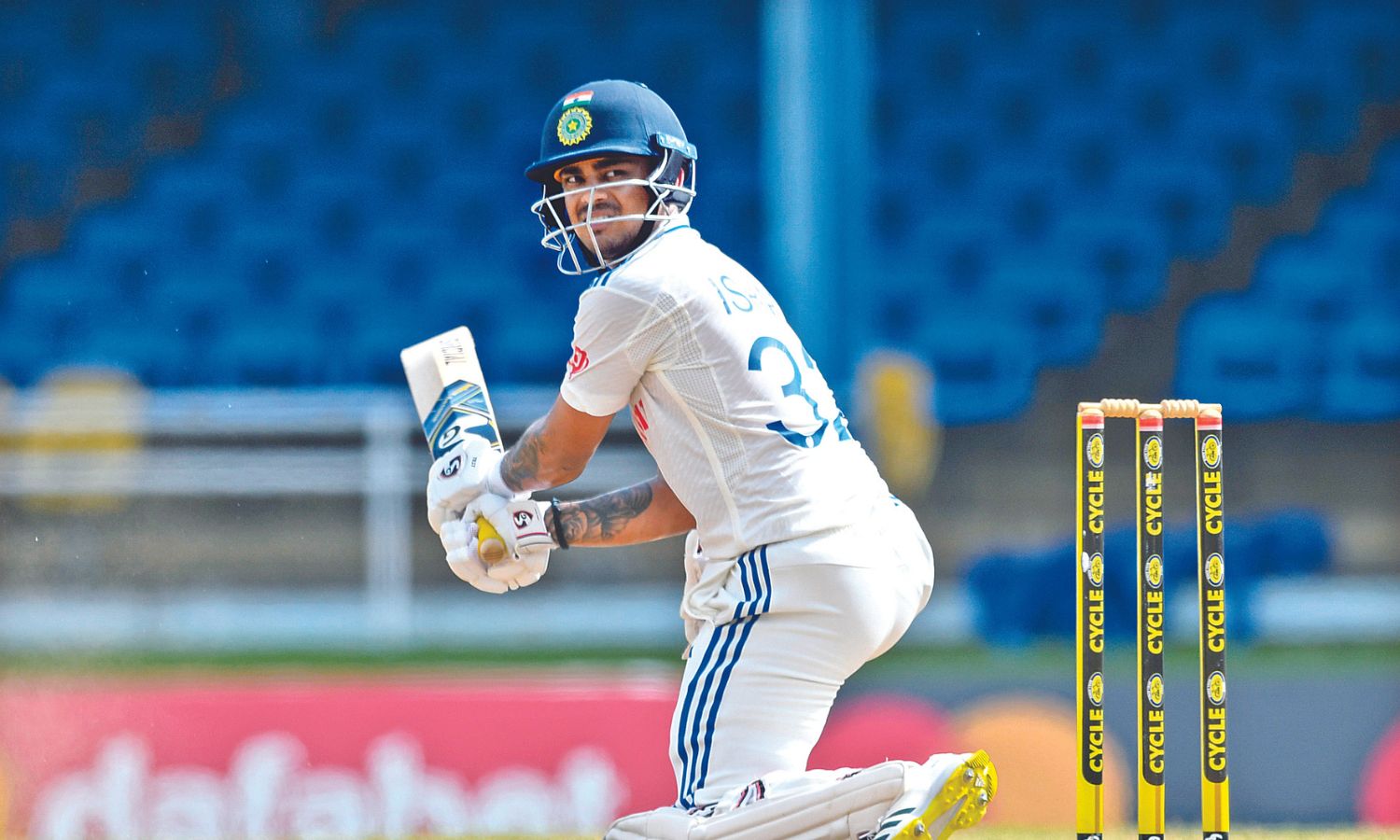 Scoring runs quickly can’t be a template in all Tests, says Ishan