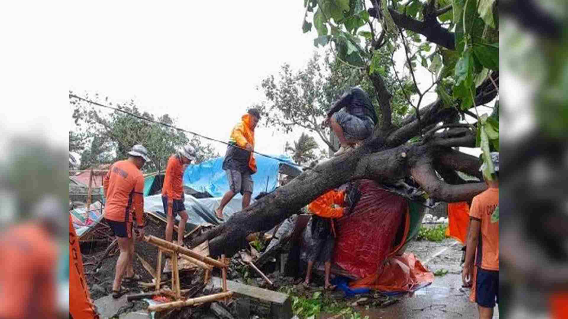 One killed, thousands evacuated as Typhoon Doksuri lashes Philippines