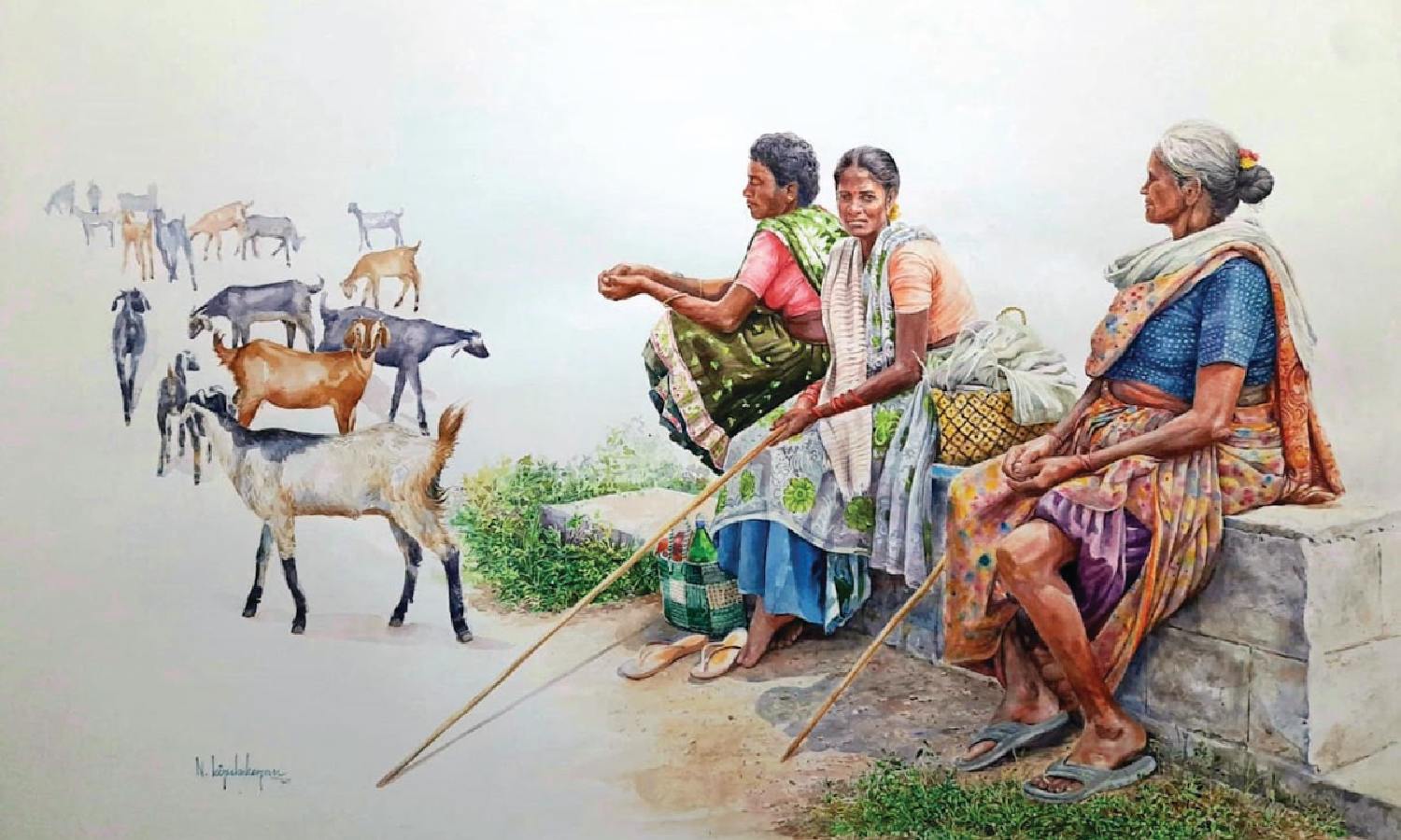 Artist trio aims to preserve traditions, rituals through art