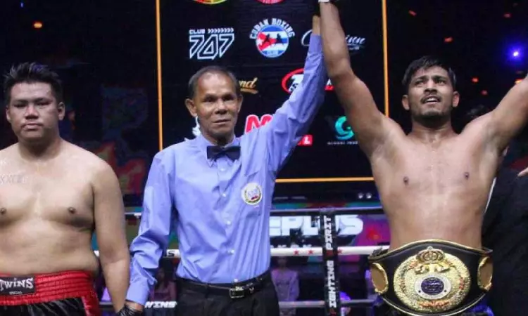 Indian boxer Ashish wins ABF Continental Heavyweight title