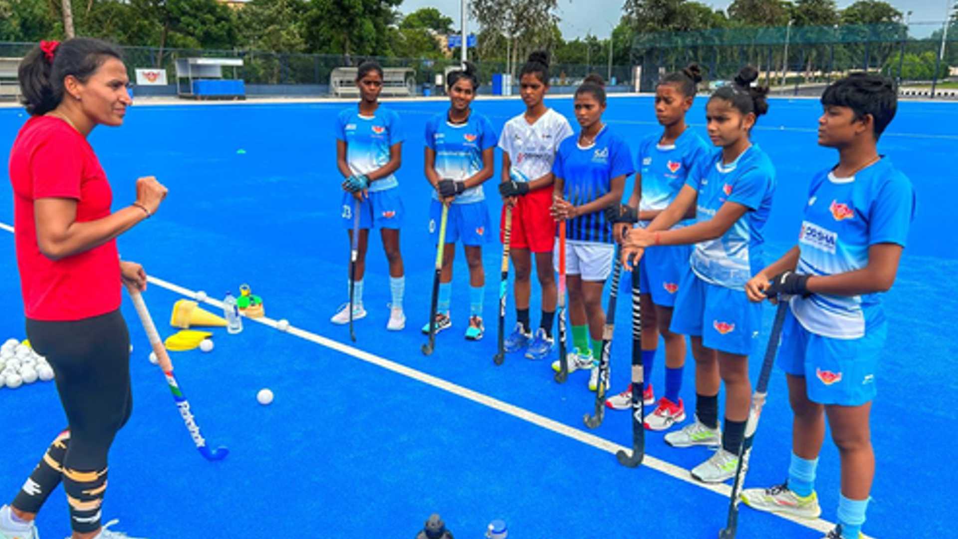 Former India team captain Rani holds a special camp for women strikers ...