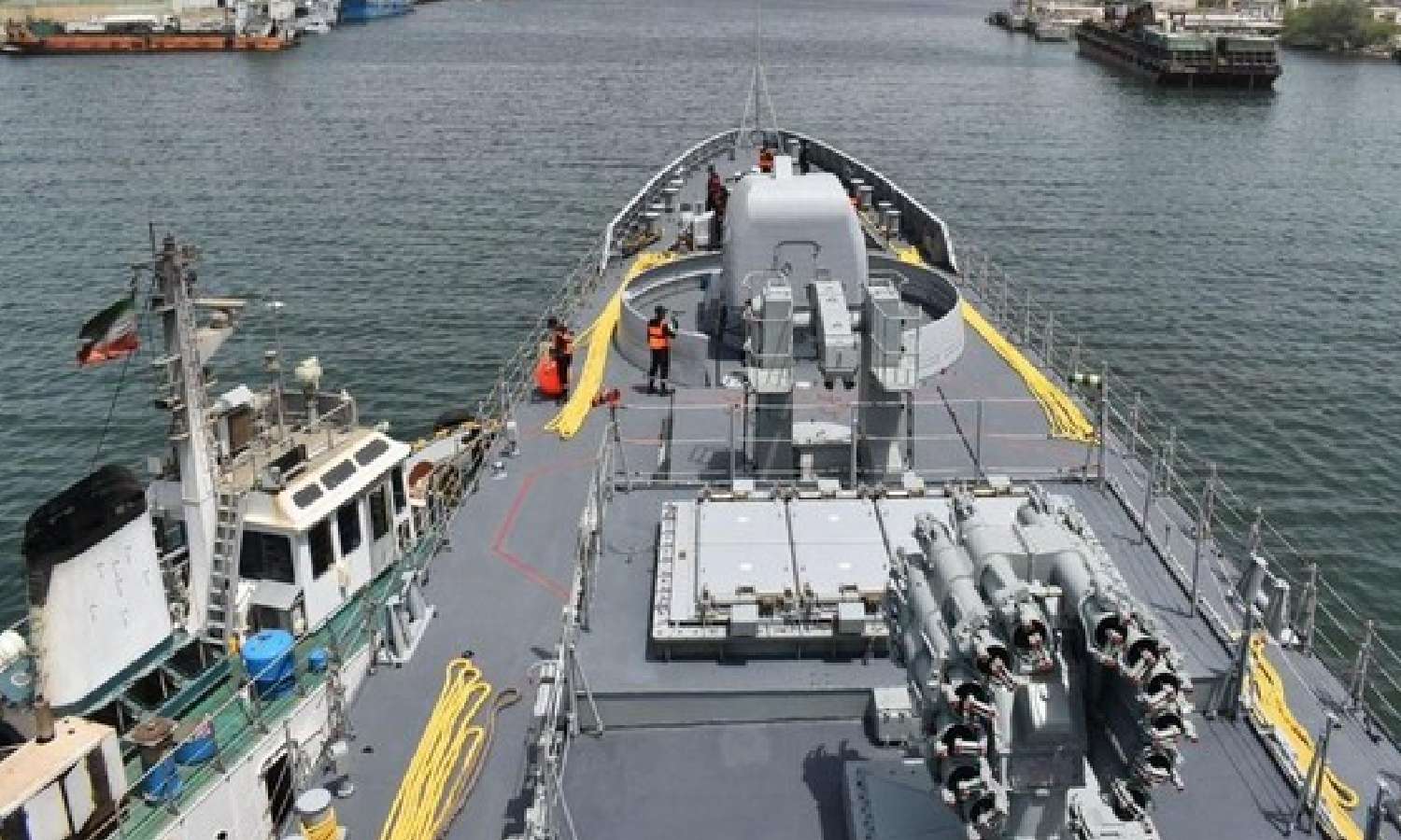 INS Trikand docks in Iran as part of Indian Navy’s operational deployment