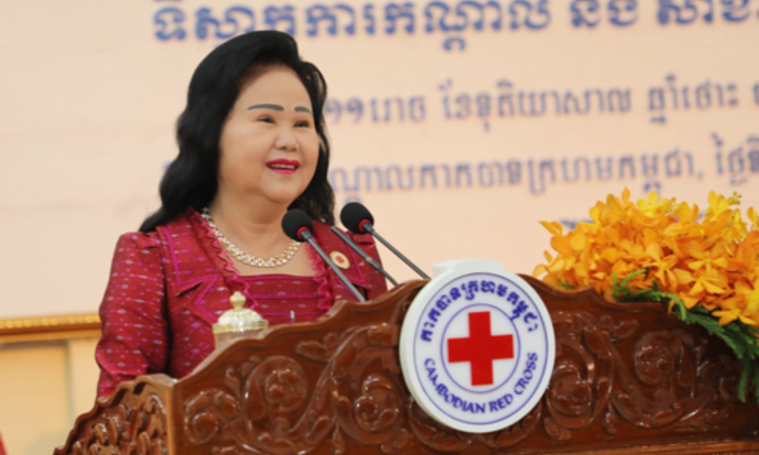 Cambodian parliament elects first-ever female president