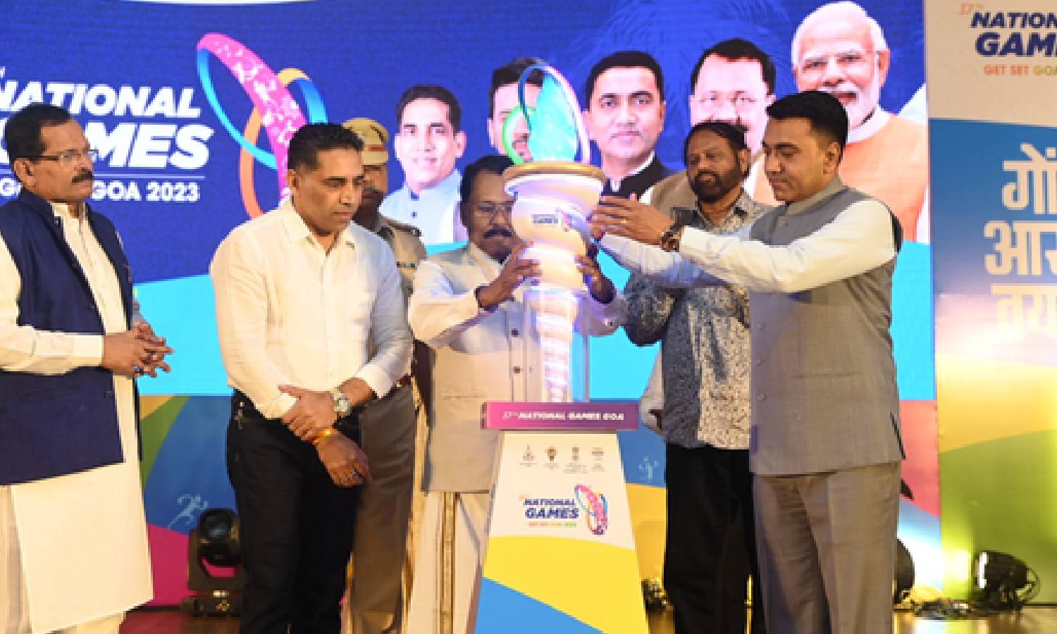 Goa Guv launches ‘Mashaal’ for 37th National Games