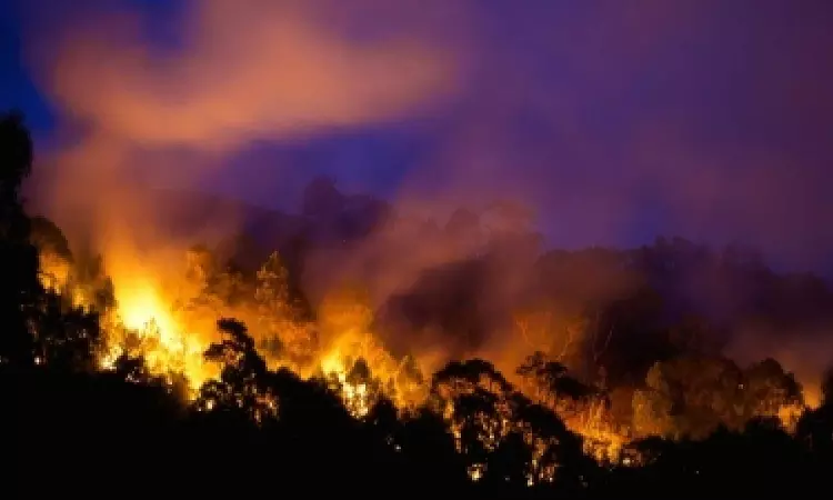 Australian outback town under emergency due to threat from major bushfire