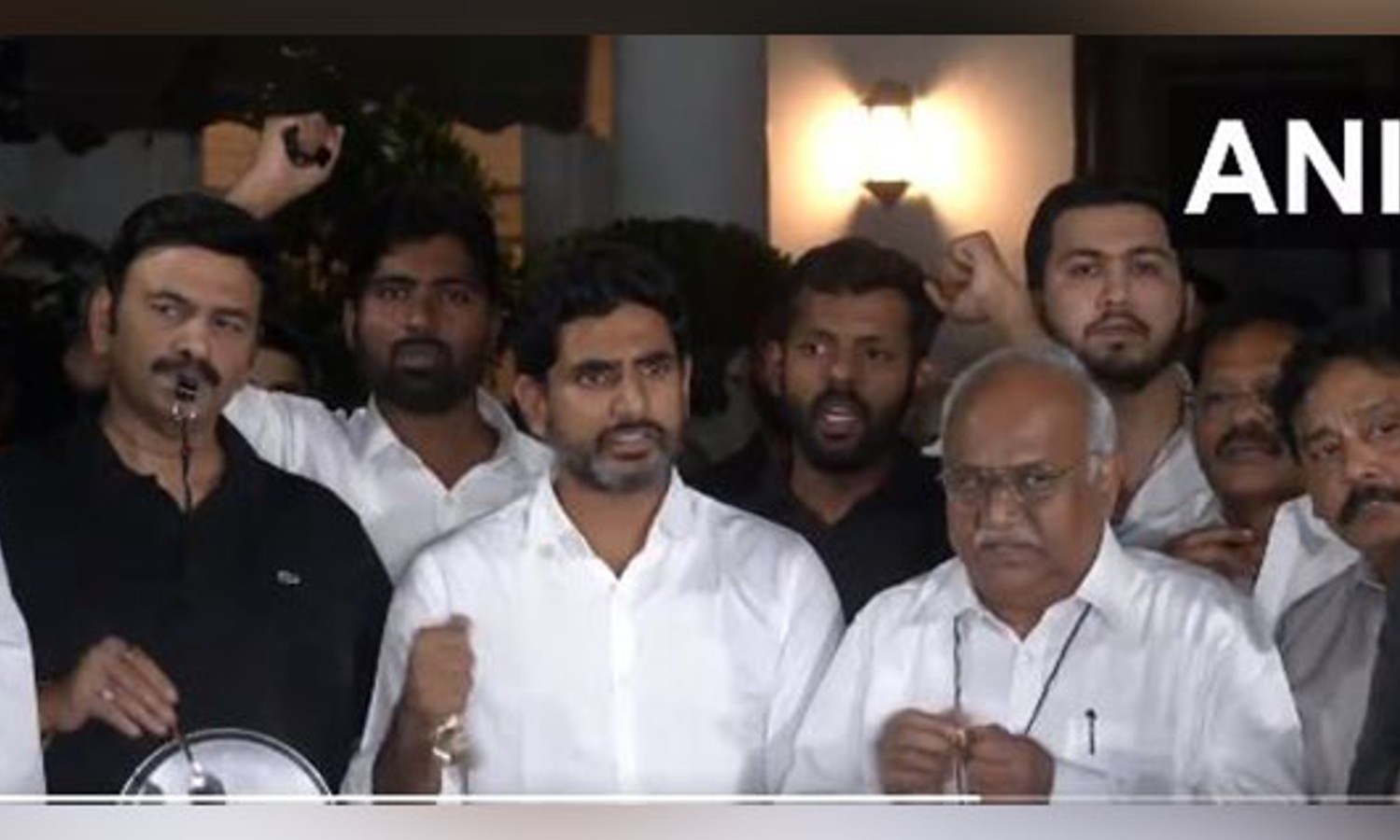 TDP leader Nara Lokesh reaches SIT office for investigation in inner Ring Road case