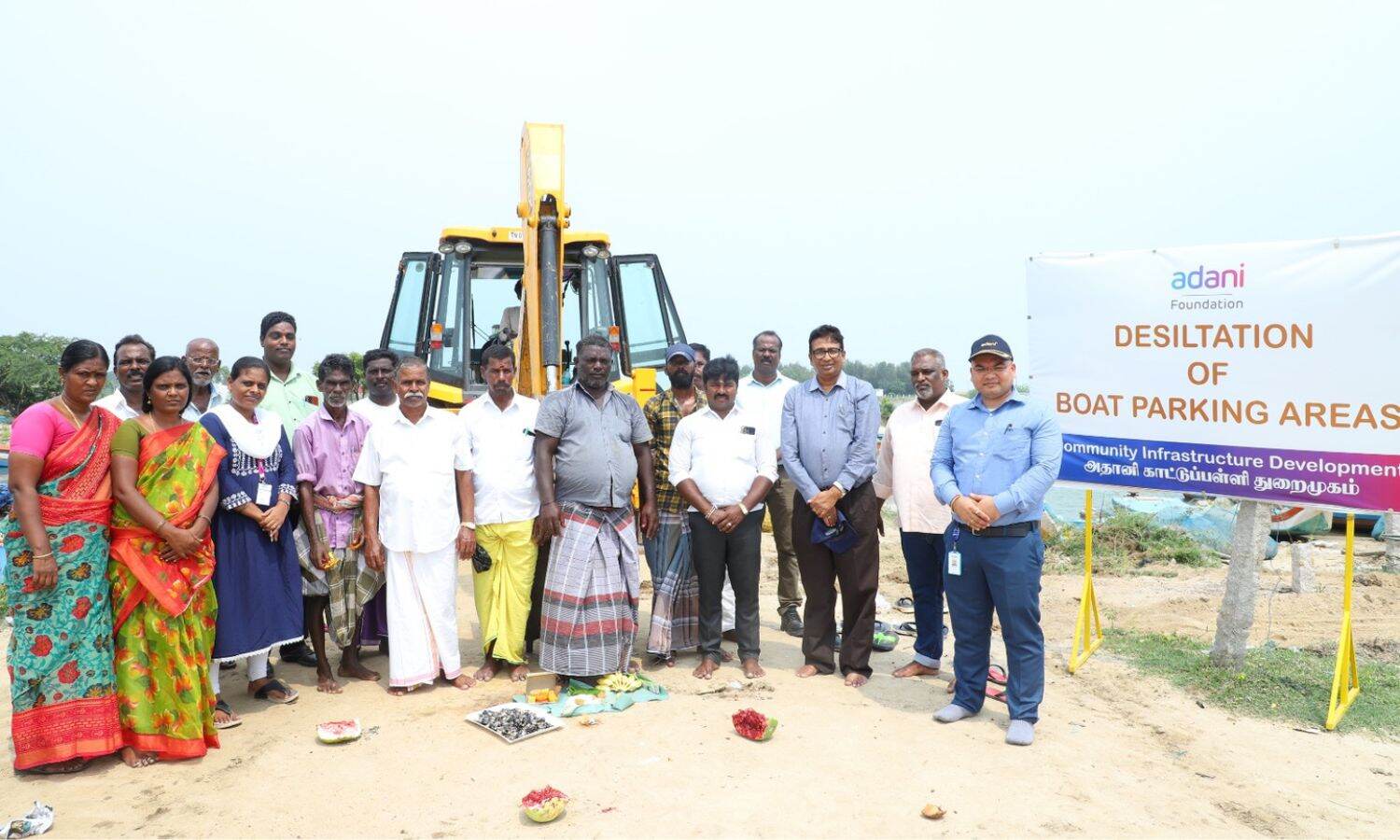Adani Kattupalli Port sets off desiltation project