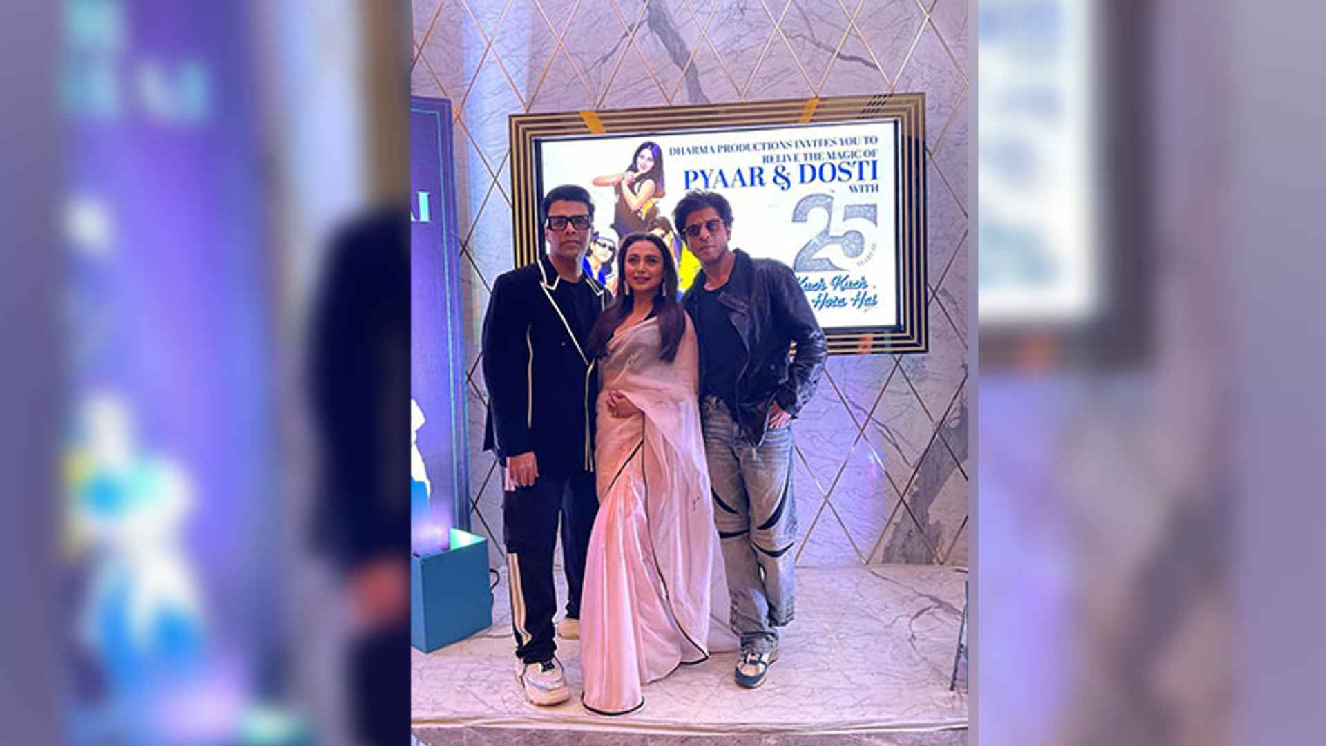 Karan calls SRK "Emperor of entertainment, King of romance" at 'KKHH ...