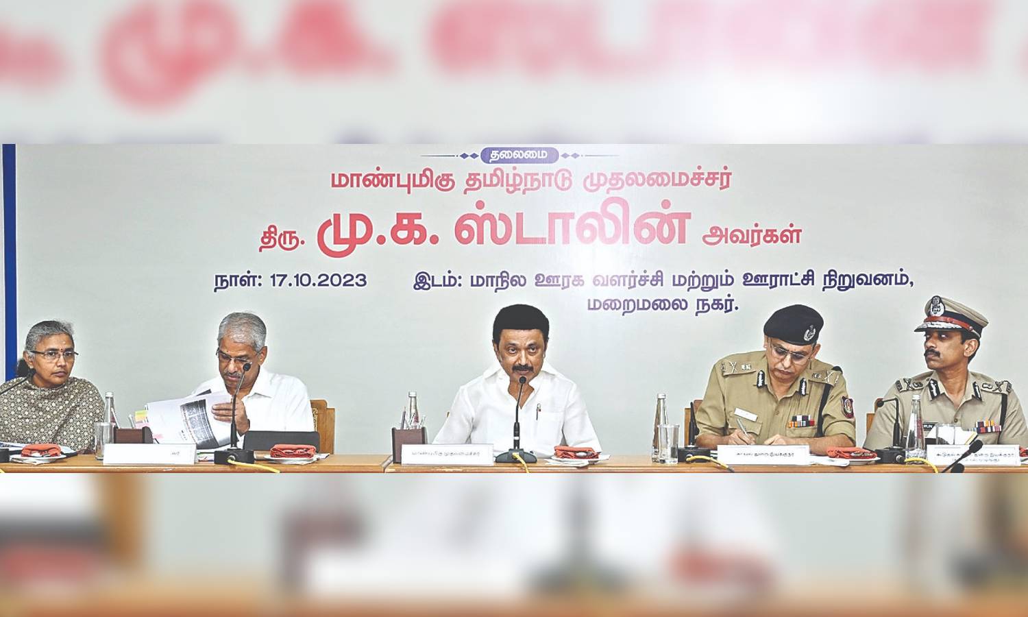 Deal anti-socials with iron hand, curb narcotics movement, CM Stalin ...