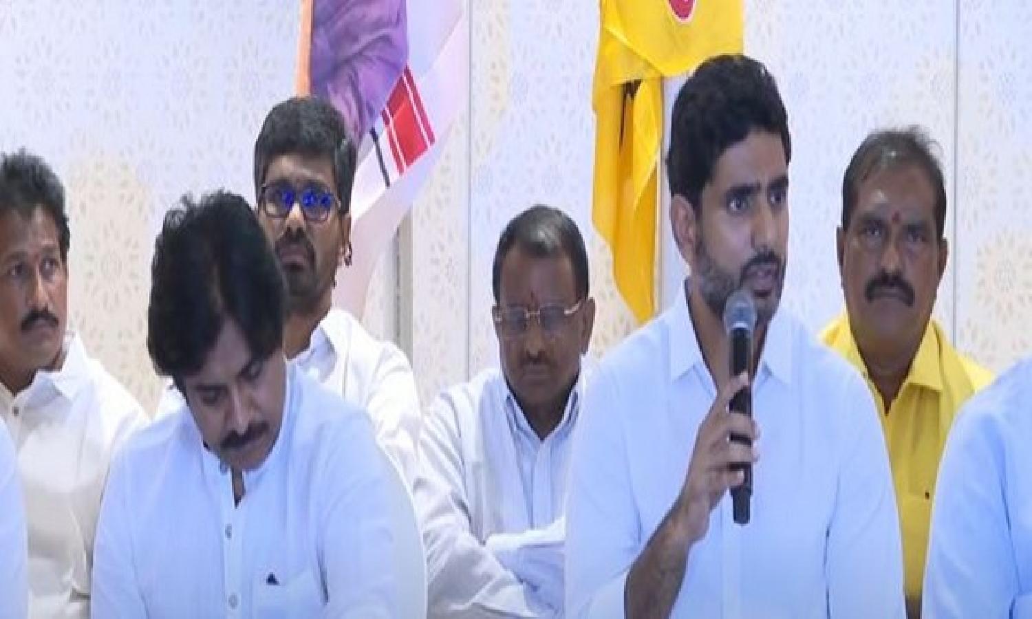 TDP, Jana Sena to announce joint manifesto on Nov 1: Nara Lokesh