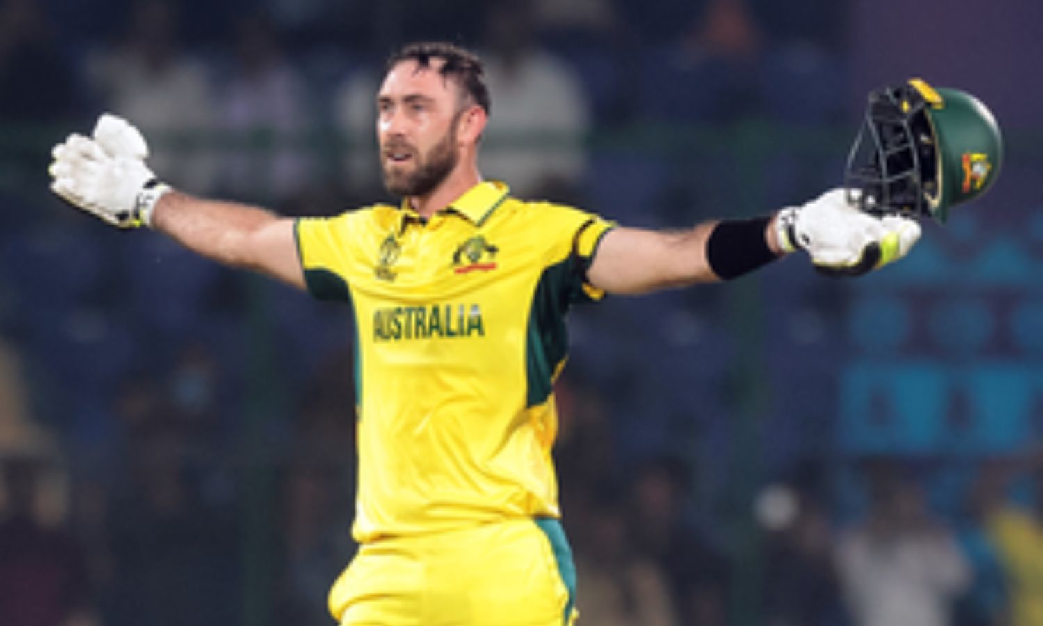 Bit weird I had to calm myself down for the first 20 odd balls and ...