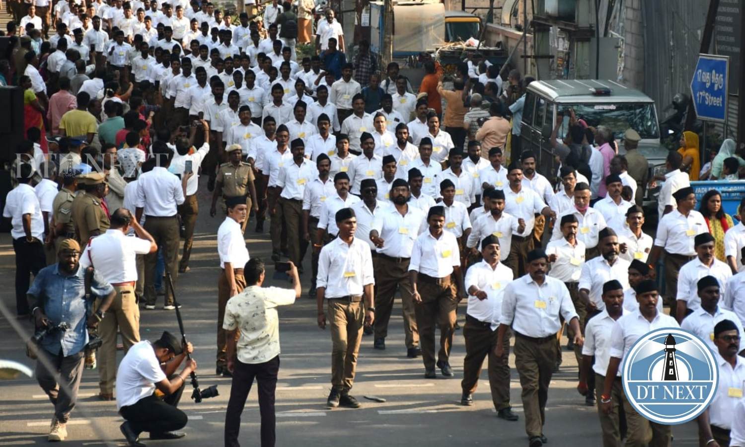 RSS files contempt against TN police over 'disallowing' procession