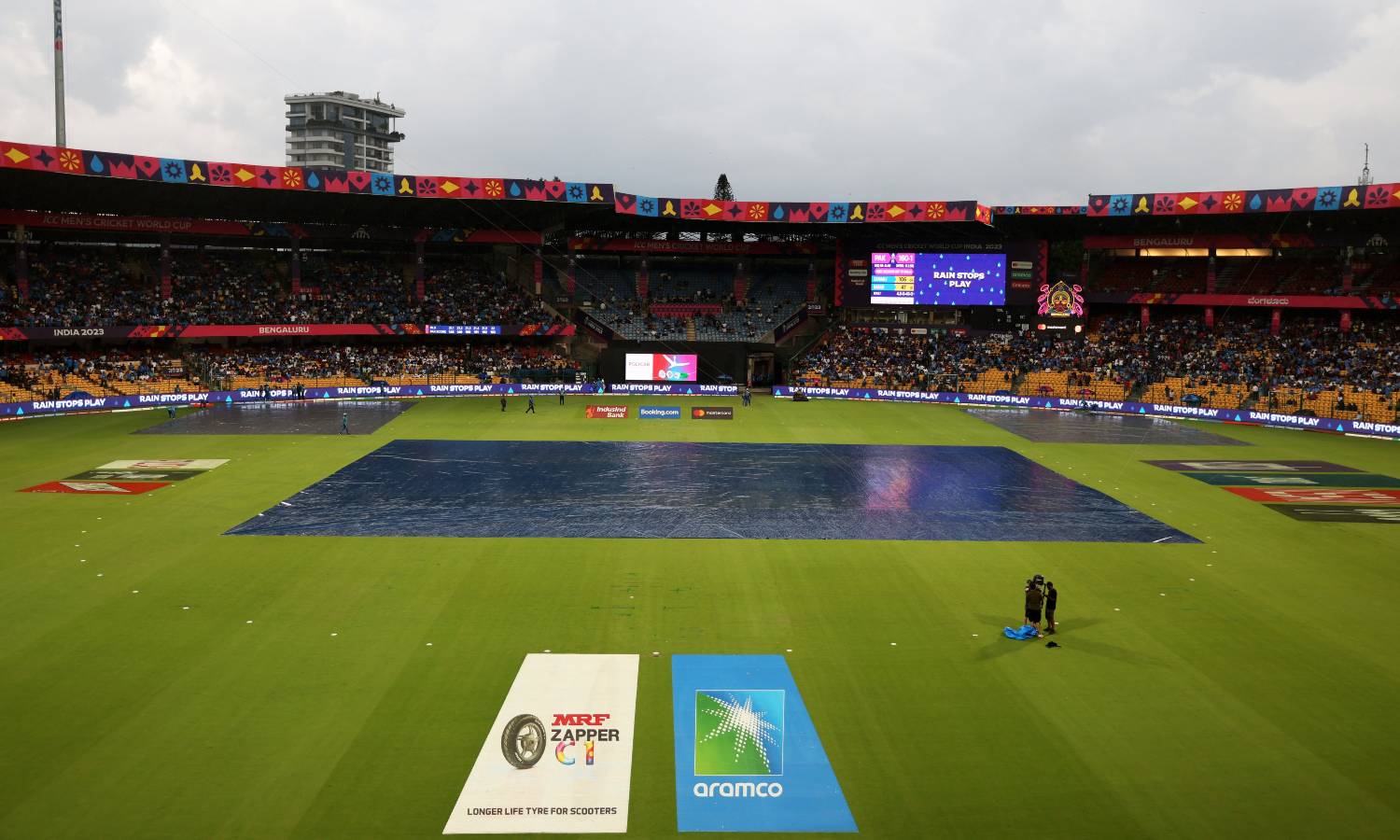 CWC 2023, New Zealand vs Pakistan: Rain stops play