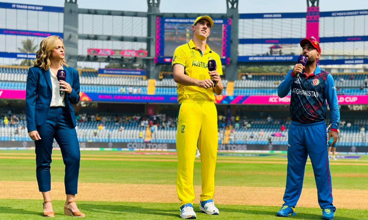 CWC 2023: AFG win toss, opt to bat against AUS; Smith not fit for contest