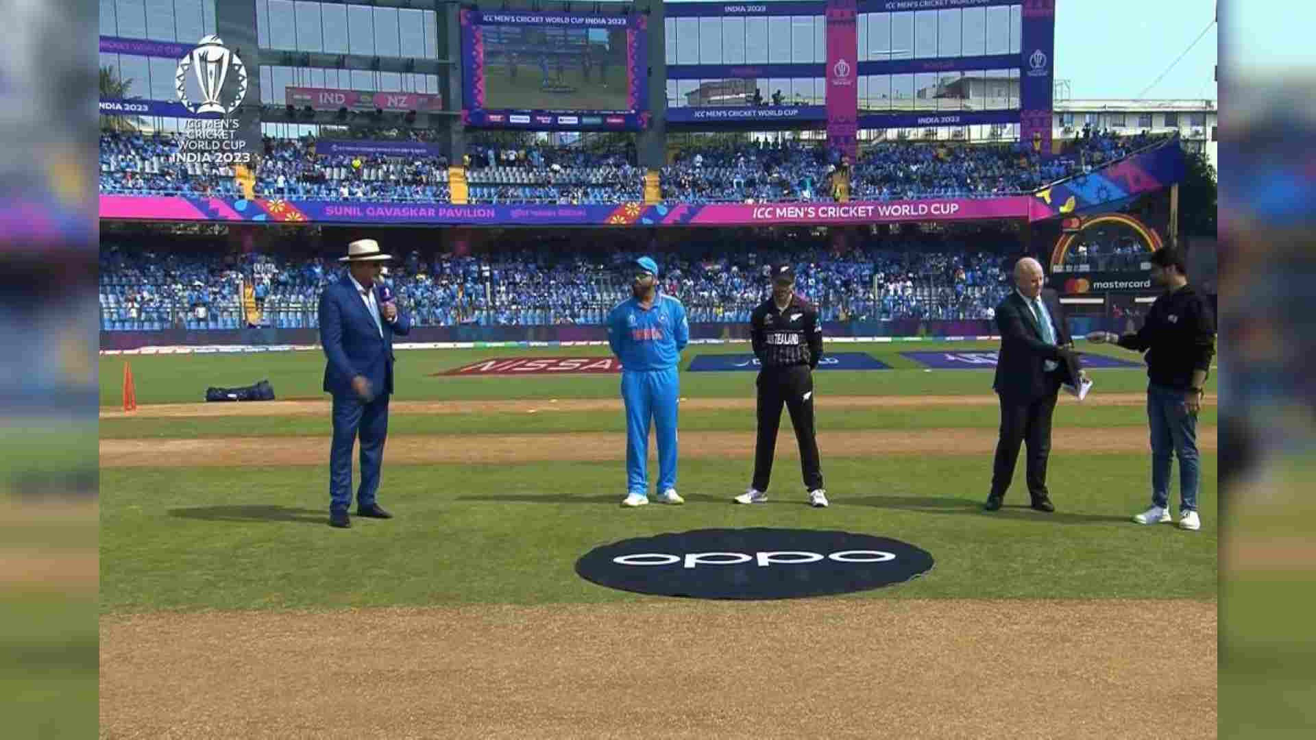 CWC 2023 Semi-Final 1: India wins toss, opts to bat first against New ...
