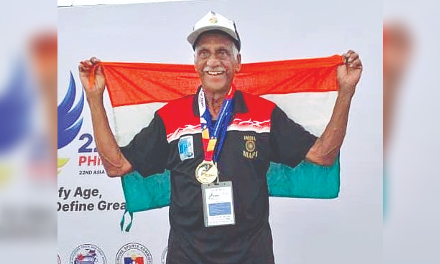 At 86, Pollachi’s Subbu wins 4 gold at Asian Masters Athletics in ...