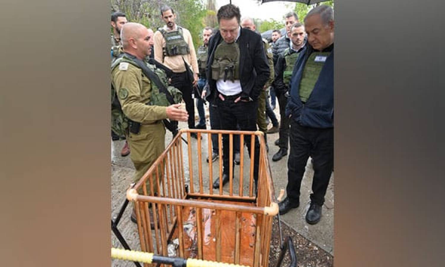 Elon Musk visits Oct 7 attack site in Kfar Aza Elon Musk visits Oct 7 attack site in Kfar Aza