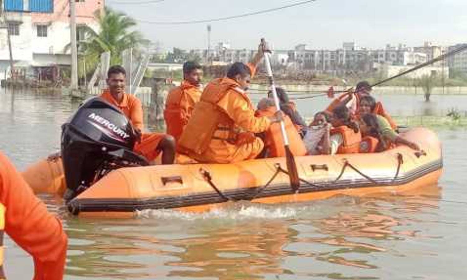 Navy assists in flood relief, rescues 150 people; ICG, Army too pitches in