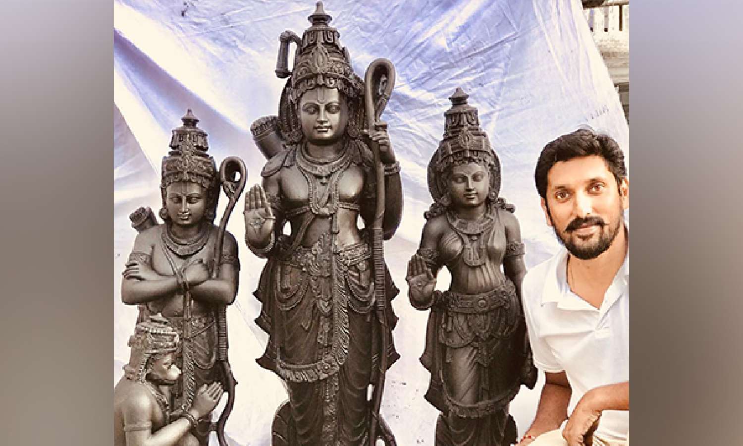 Yogiraj Arun's Ram Lalla to be installed in Ayodhya on Jan 22, mother ...