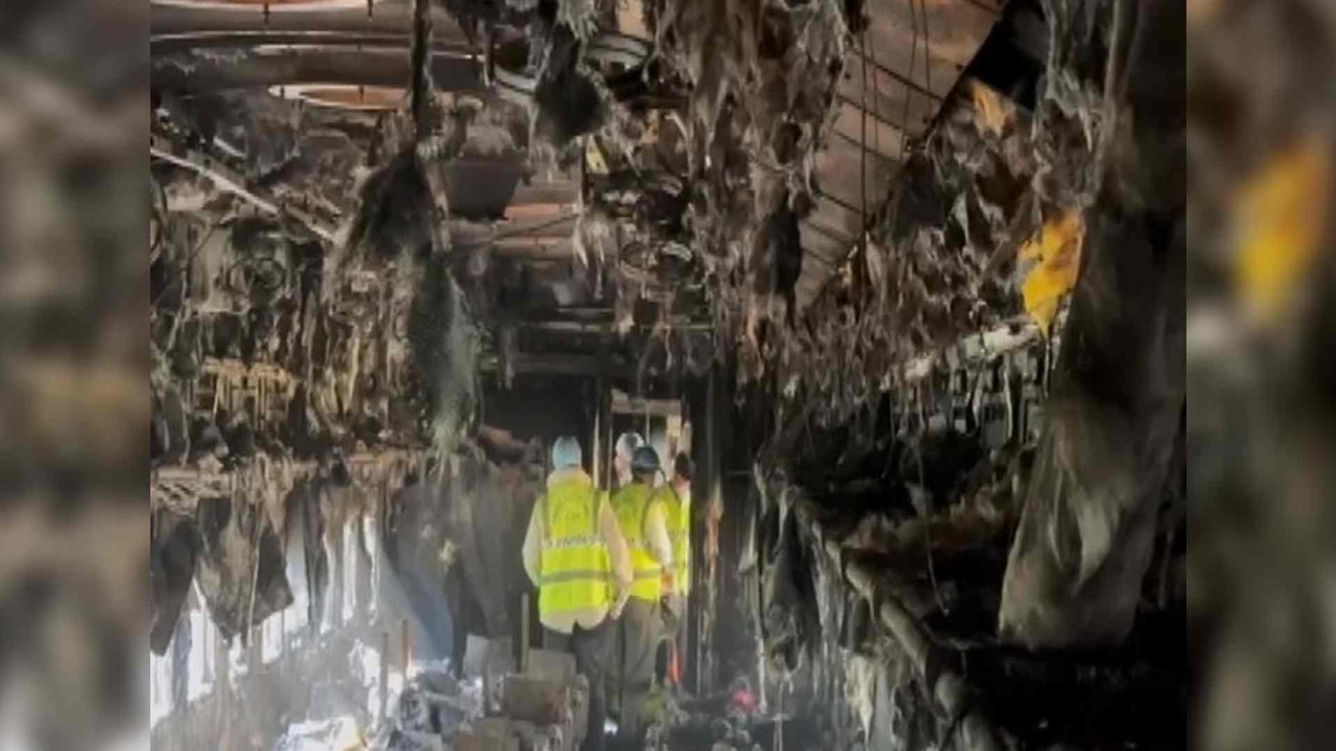 Benapole Express train fire: CID, forensic team starts gathering ...