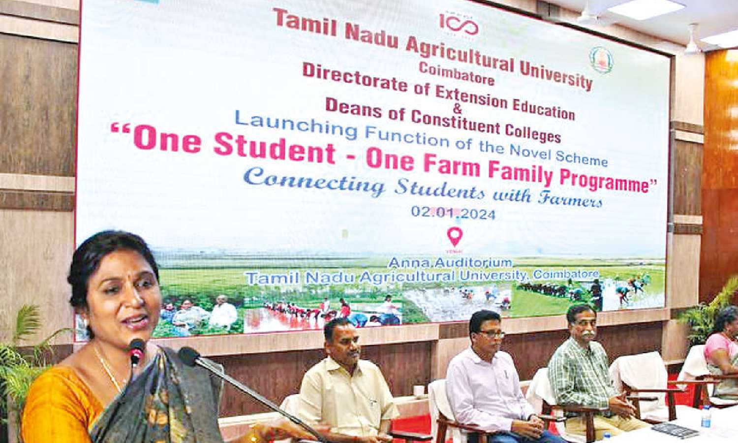 TNAU launches scheme to help students get better farm exposure