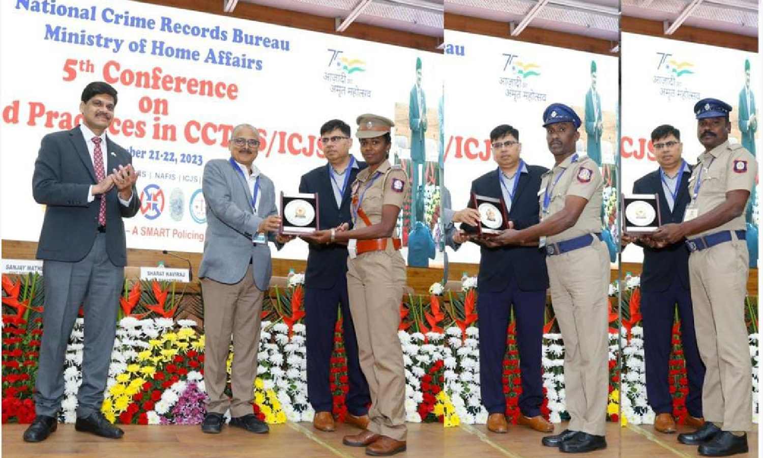 CCTNS/ICJS Project 2023: Three TN cops awarded