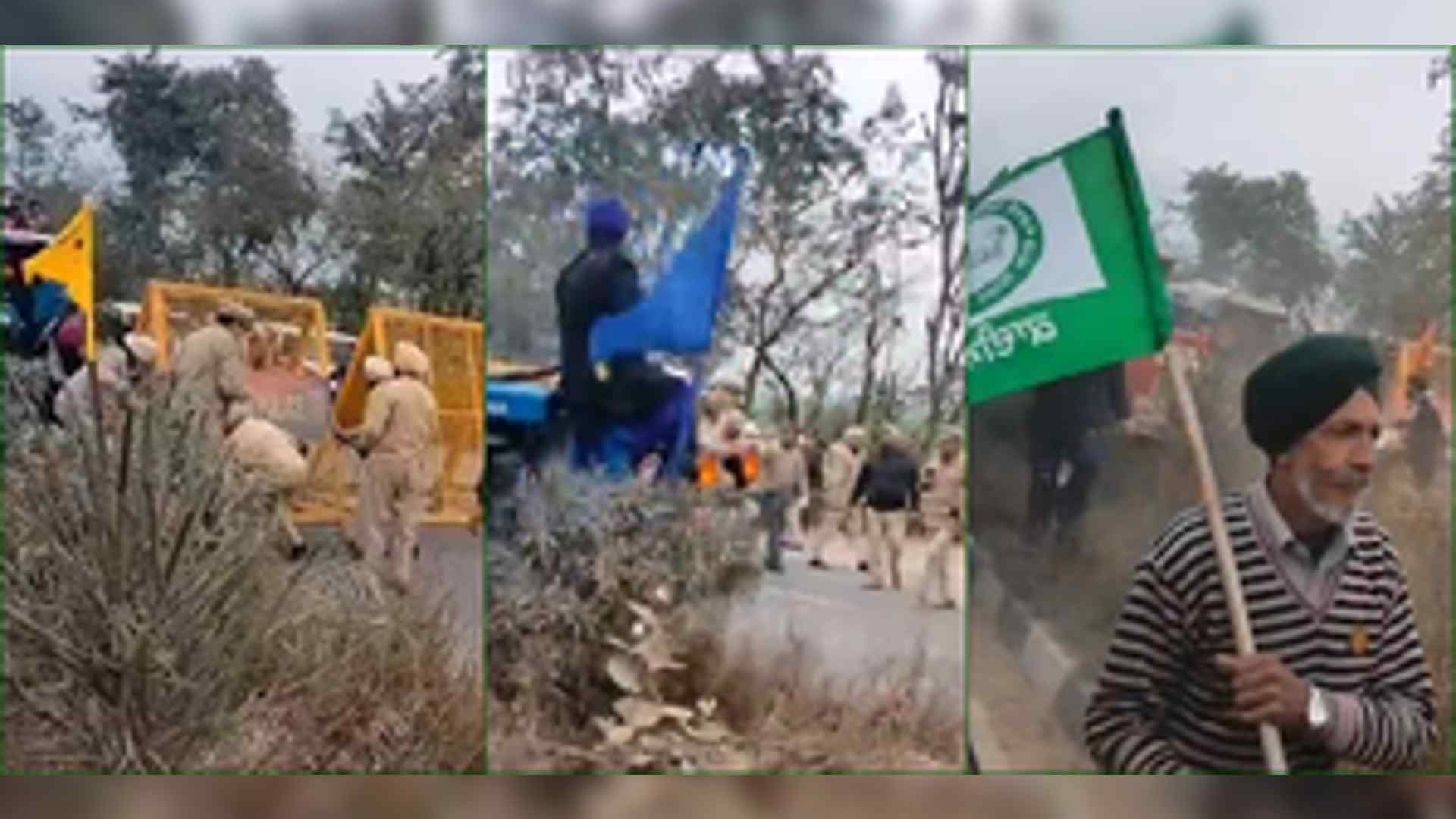 Farmers protest: Security intensified on Delhi borders