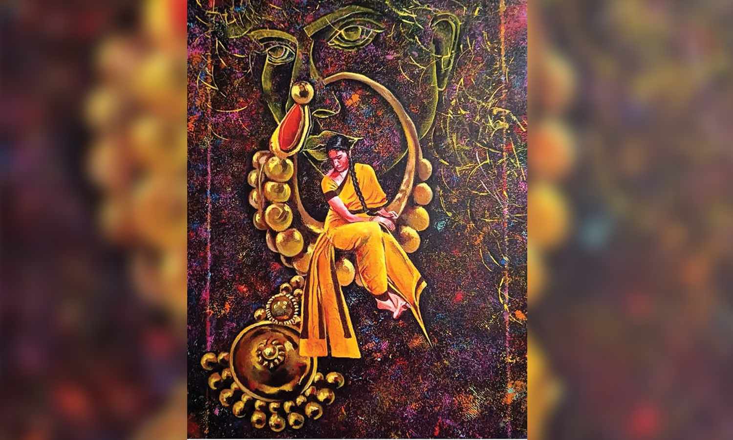 Artists explore emotions, culture through paintings