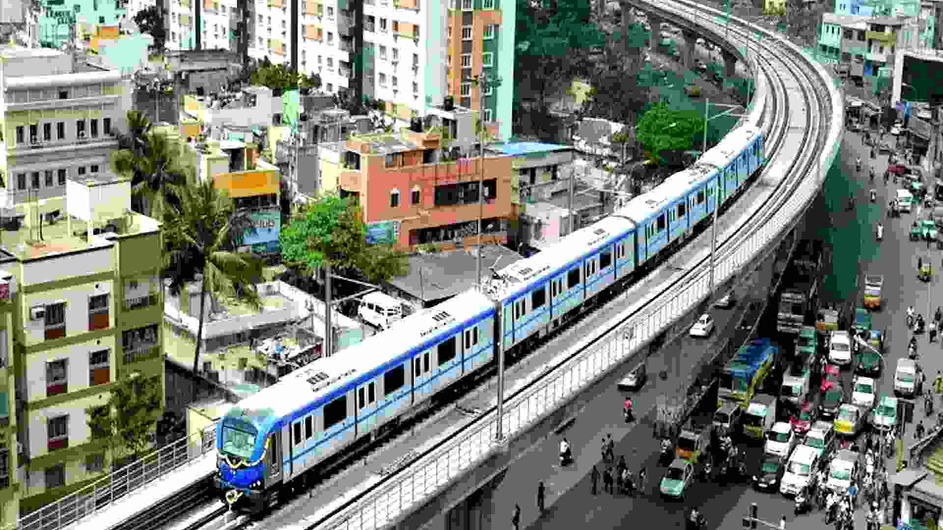 Chennai Metro Rail escalators, elevators at Poonamallee-Porur stretch ...