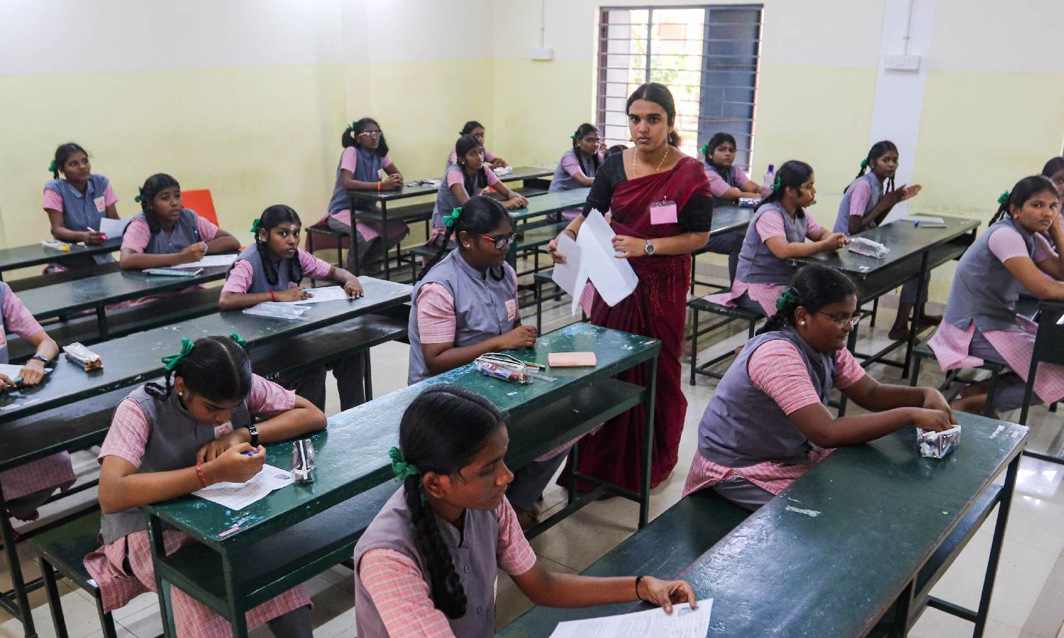 Answer sheet evaluation for class 10 state board exam begins today