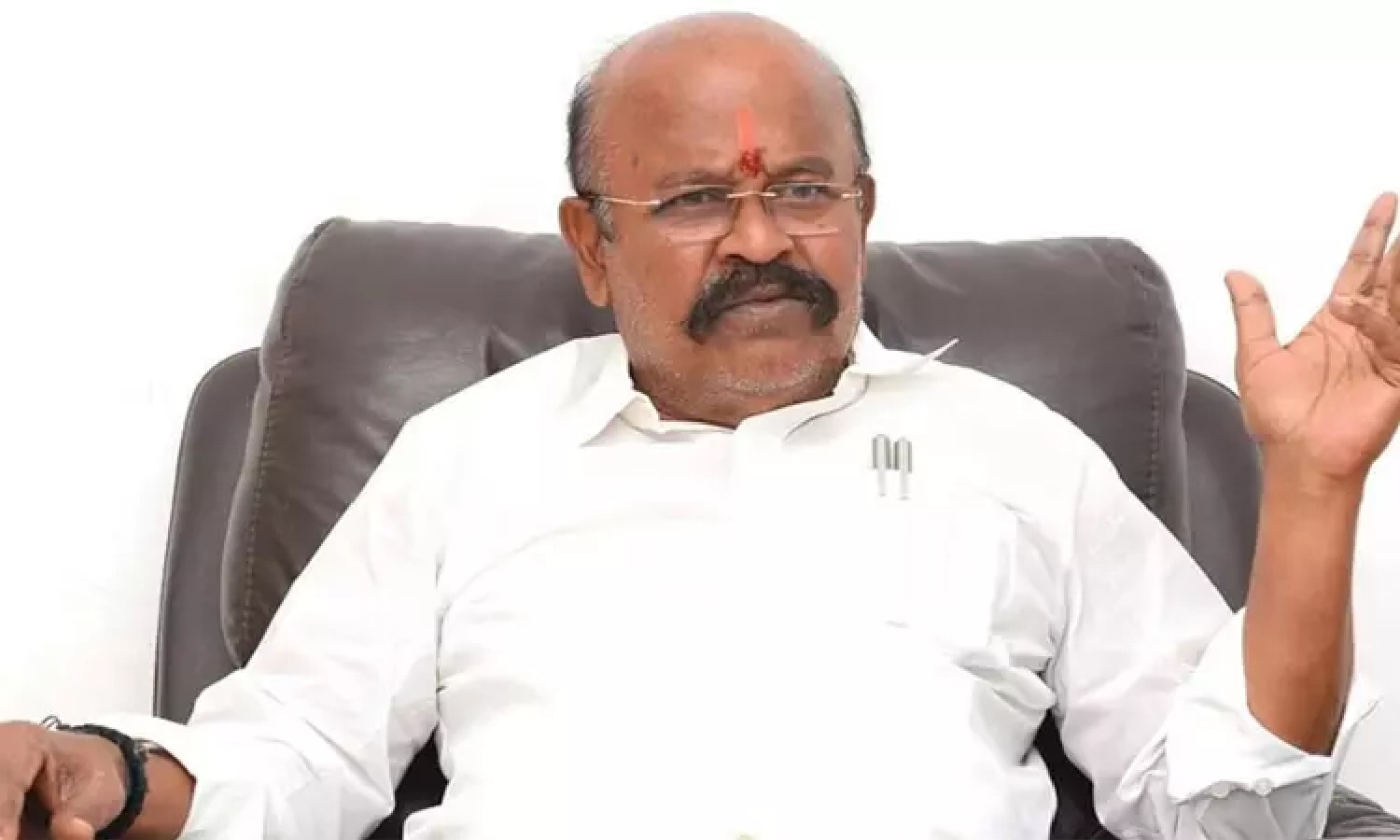AIADMK MLA Pollachi V Jayaraman admitted to hospital