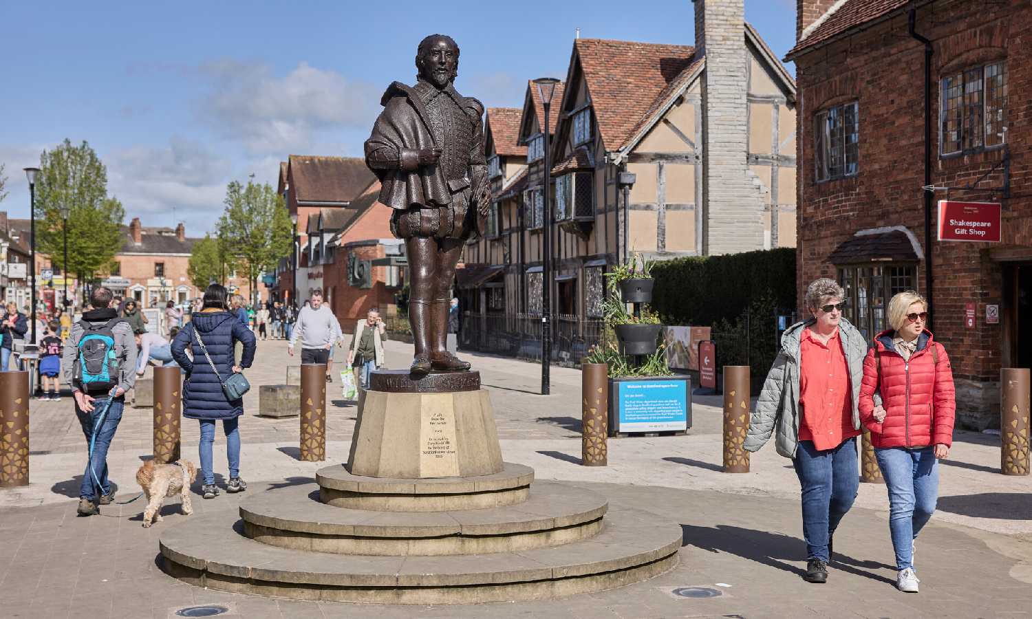 William Shakespeare was born here. Or was he?