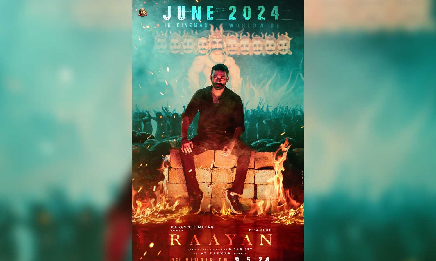 Dhanush-starrer Raayan’s first single to release on May 9