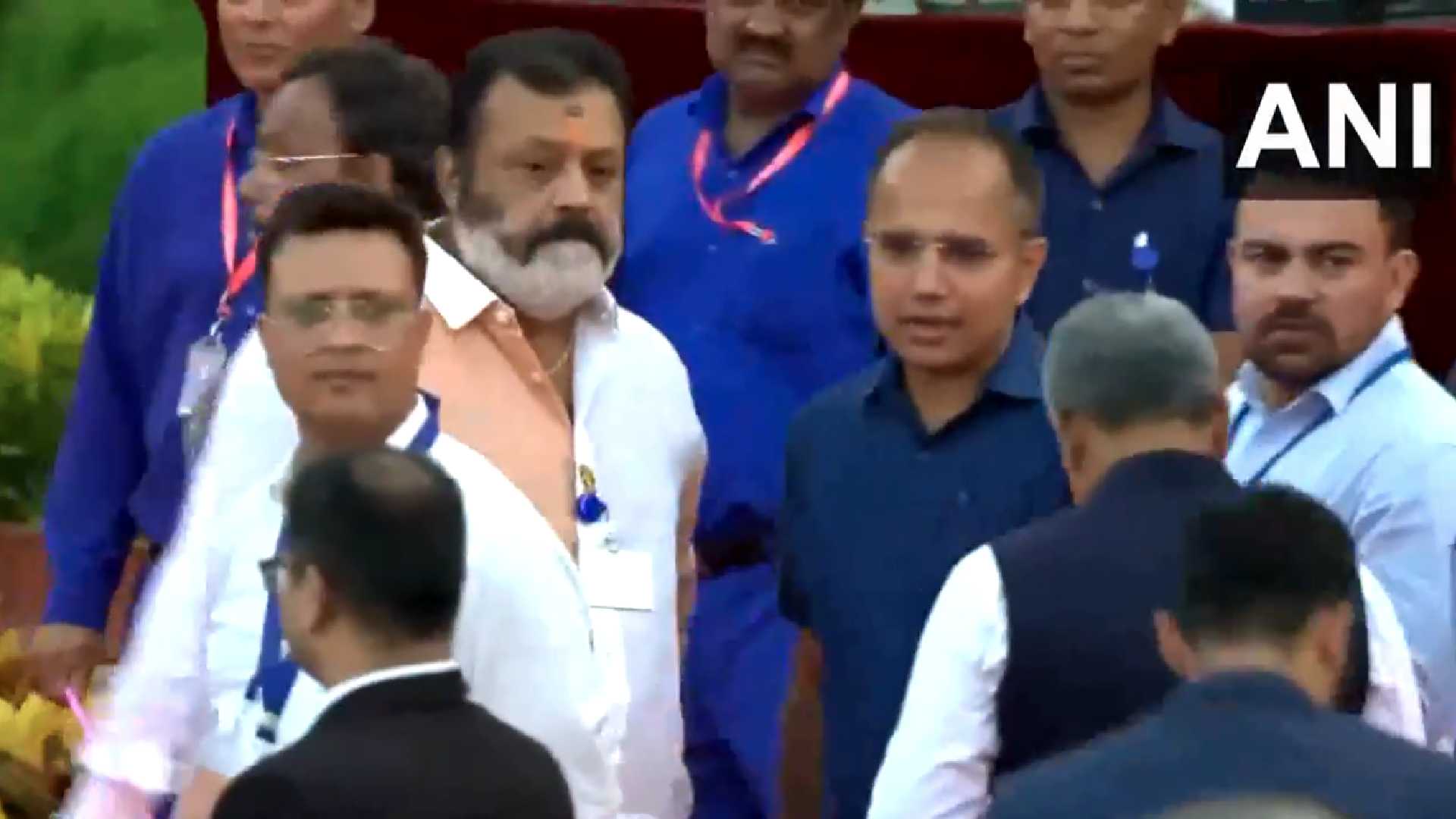 Kerala BJP MP-elect Suresh Gopi attends oath... ... Modi 3.0 new Cabinet HIGHLIGHTS: Narendra ...