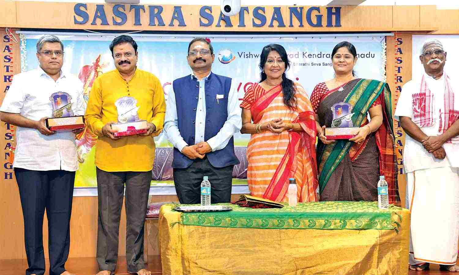Three prominent journalists from Chennai conferred with Narada Award 2024