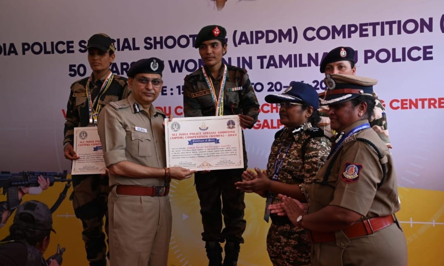 DGP Shankar Jiwal presents medals to winners of special all-India ...