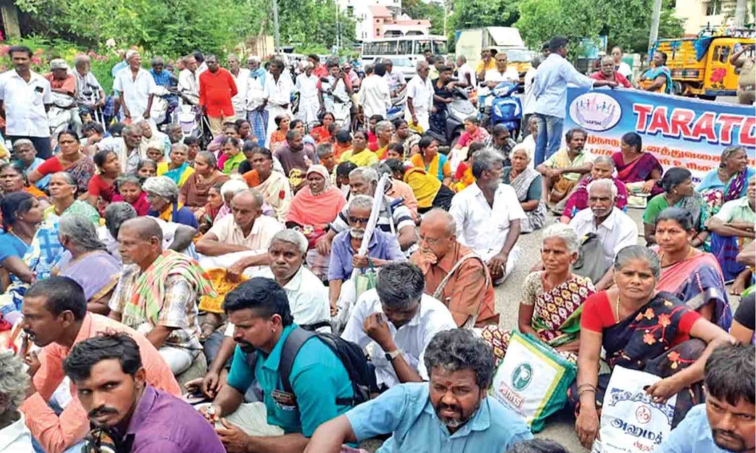 Differently Abled persons demand monthly assistance, stage protest in ...