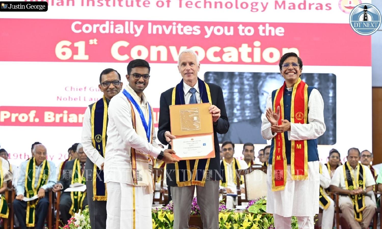 IIT-M convocation ceremony: Learn lessons from failures, Nobel Laureate Brian K Kobilka tells ...