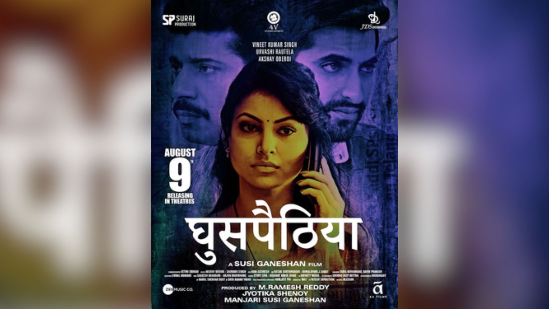 Urvashi Rautela shares first look of 'Ghuspaithiya' ahead of trailer ...