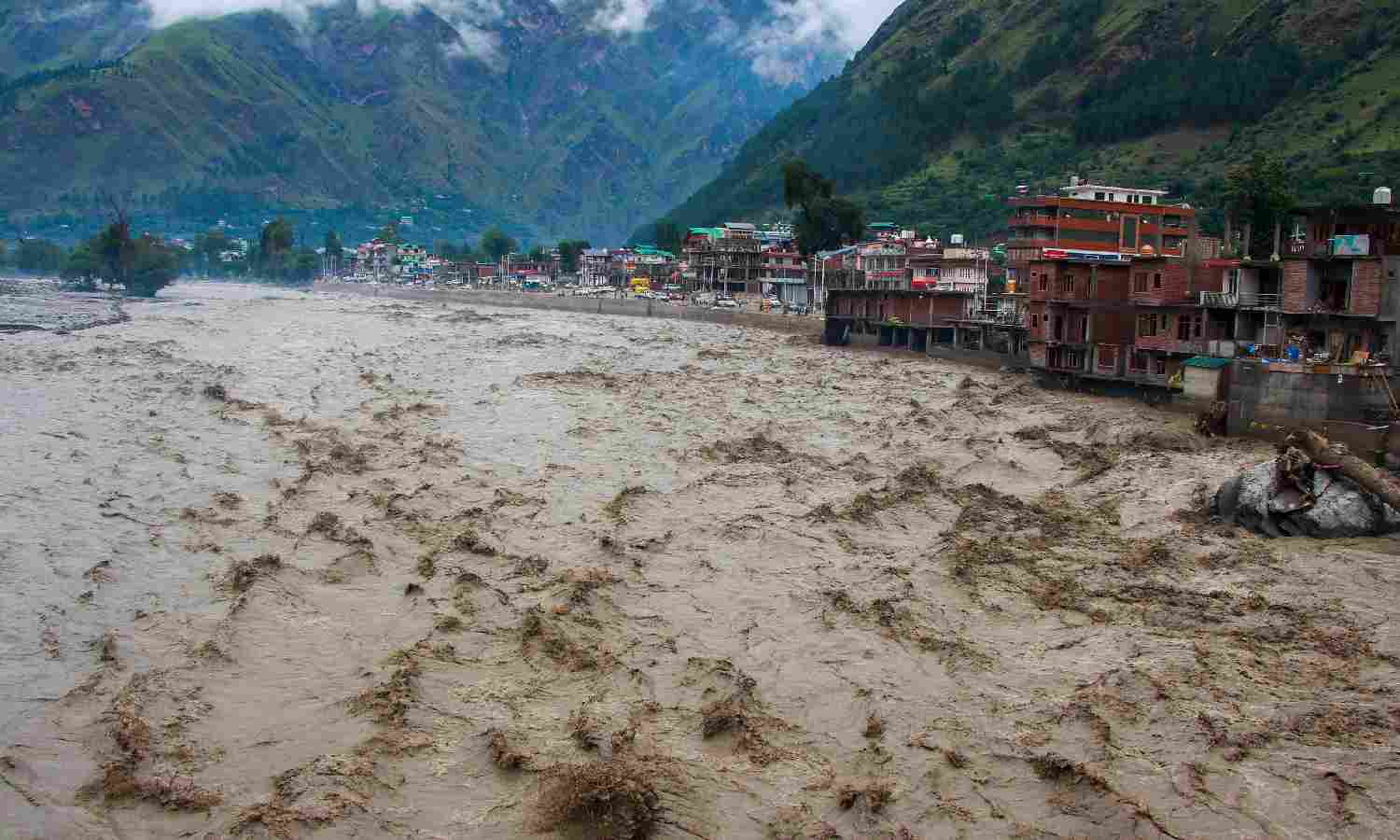 Rains wreak havoc in Himachal; five killed, 50 missing
