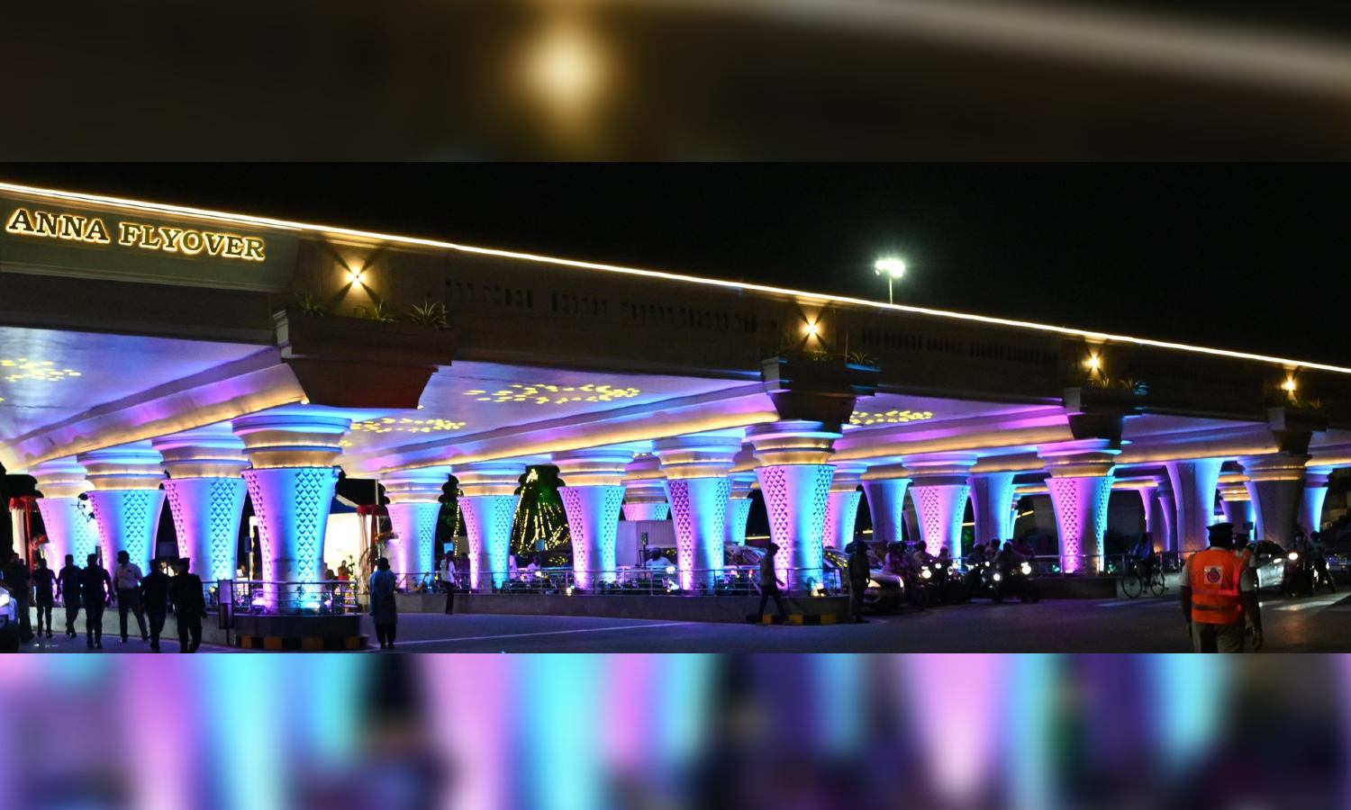 Chennai’s iconic Anna flyover gets a golden jubilee makeover