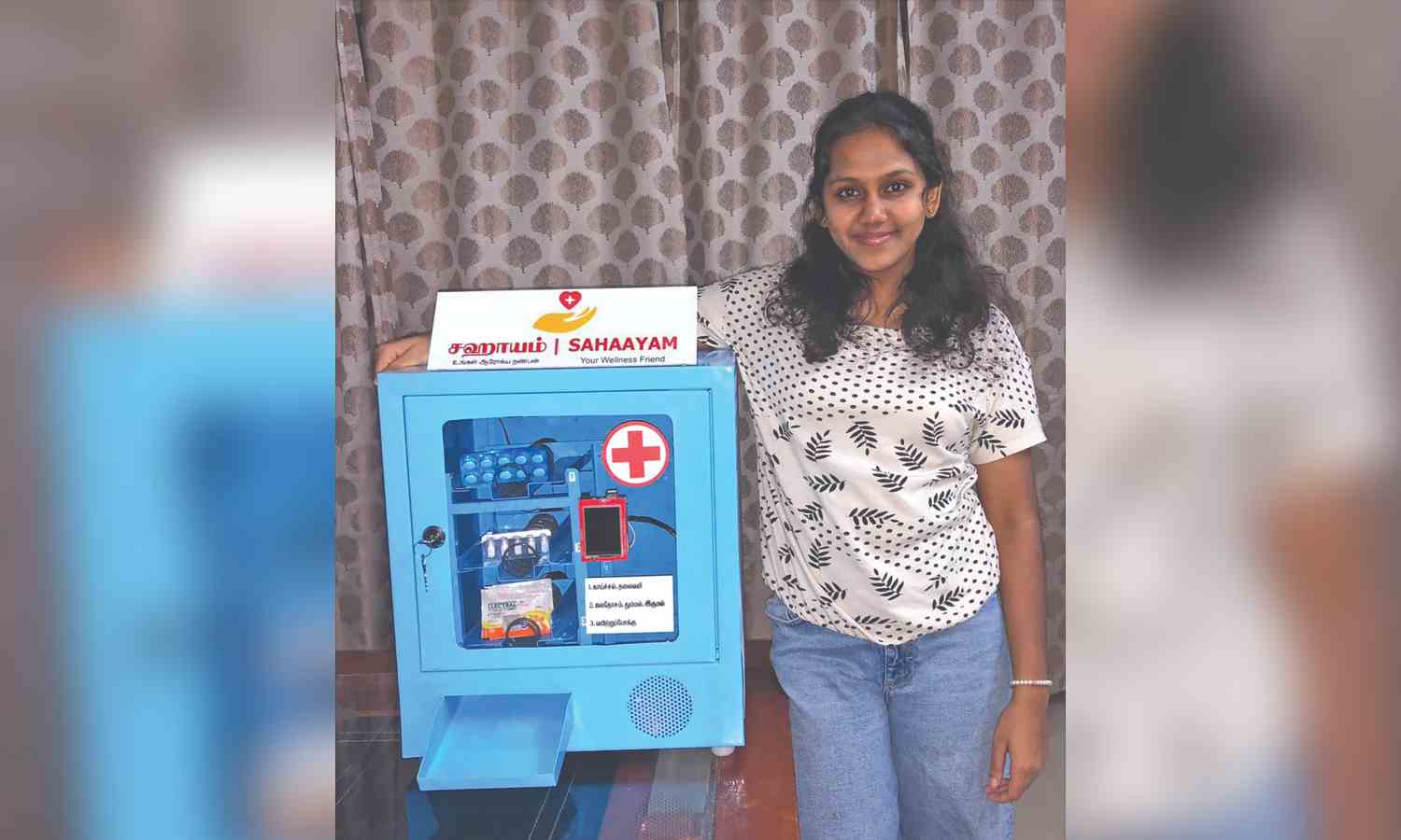 16-year-old Coimbatore girl invents AI-based medicine dispenser