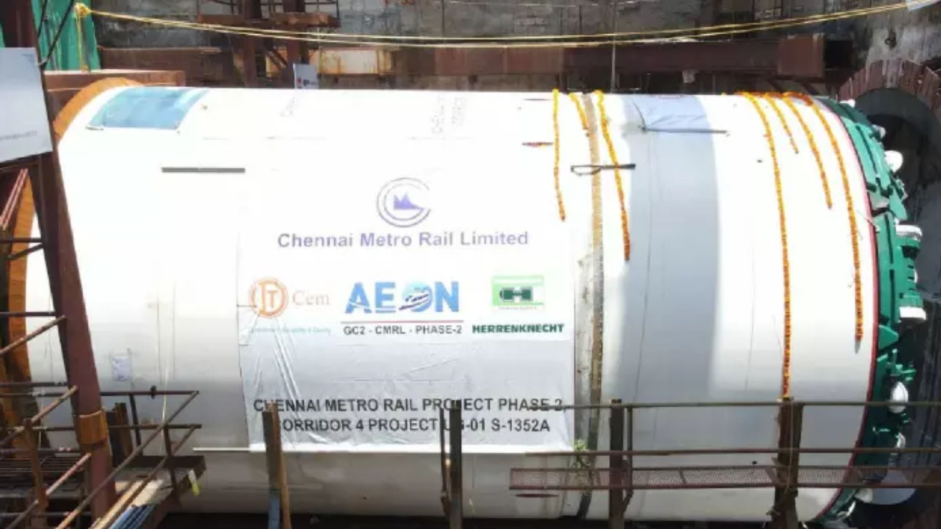 CMRL: TBM reaches Sterling Road junction from Chetpet finishing 703 ...