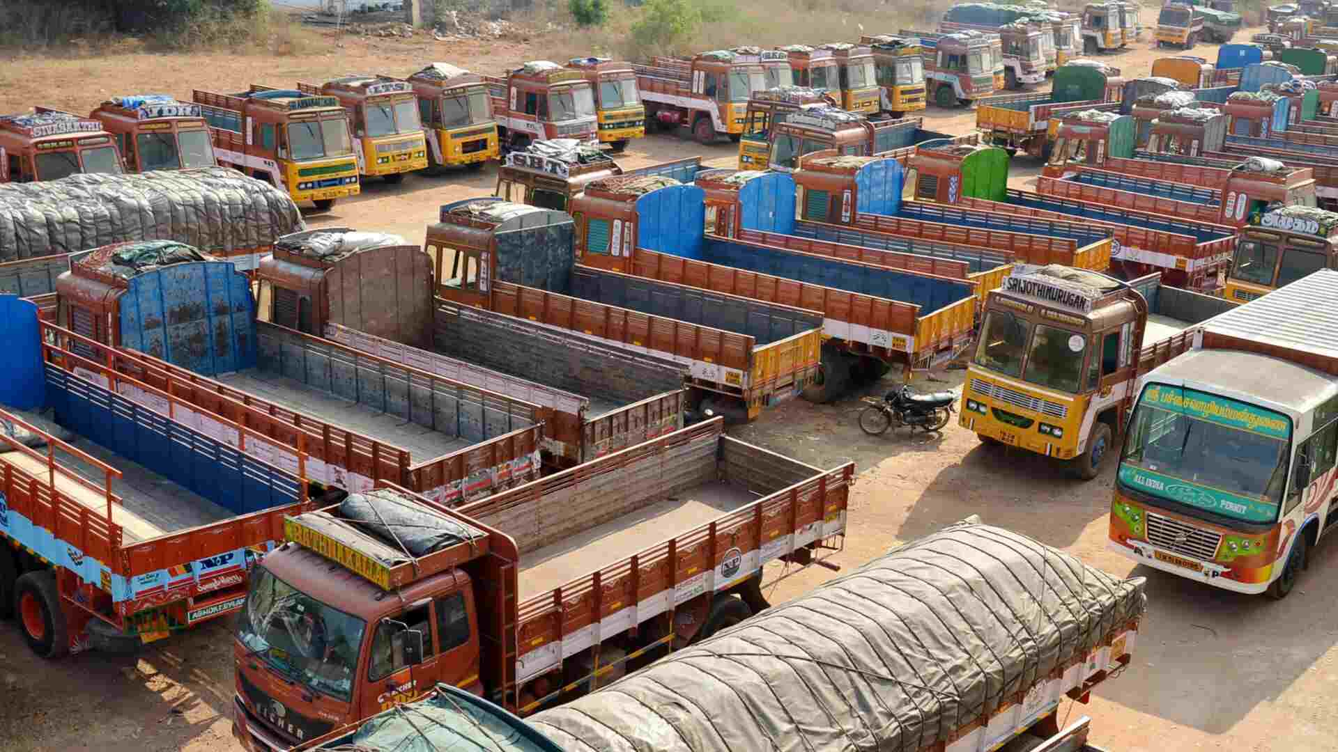 Demanding reopening of quarries, TN sand lorry owners body stage hunger ...