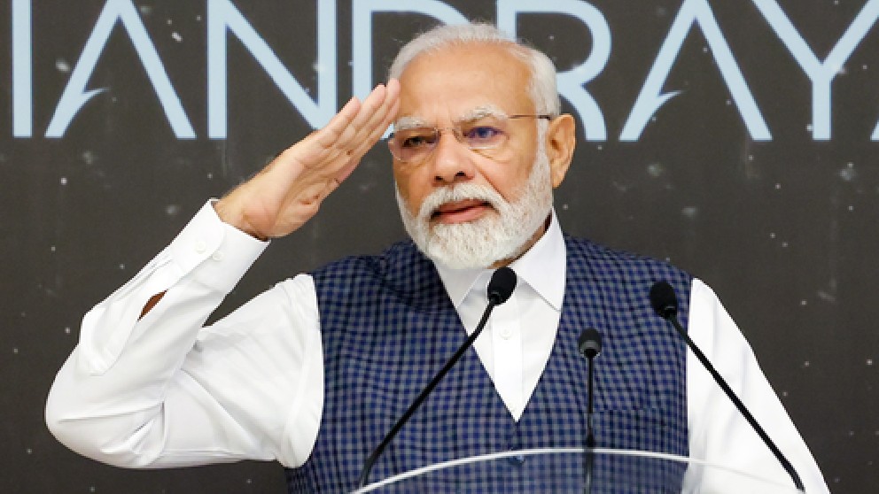 PM Modi greets nation on 1st National Space Day, lauds India’s space ...