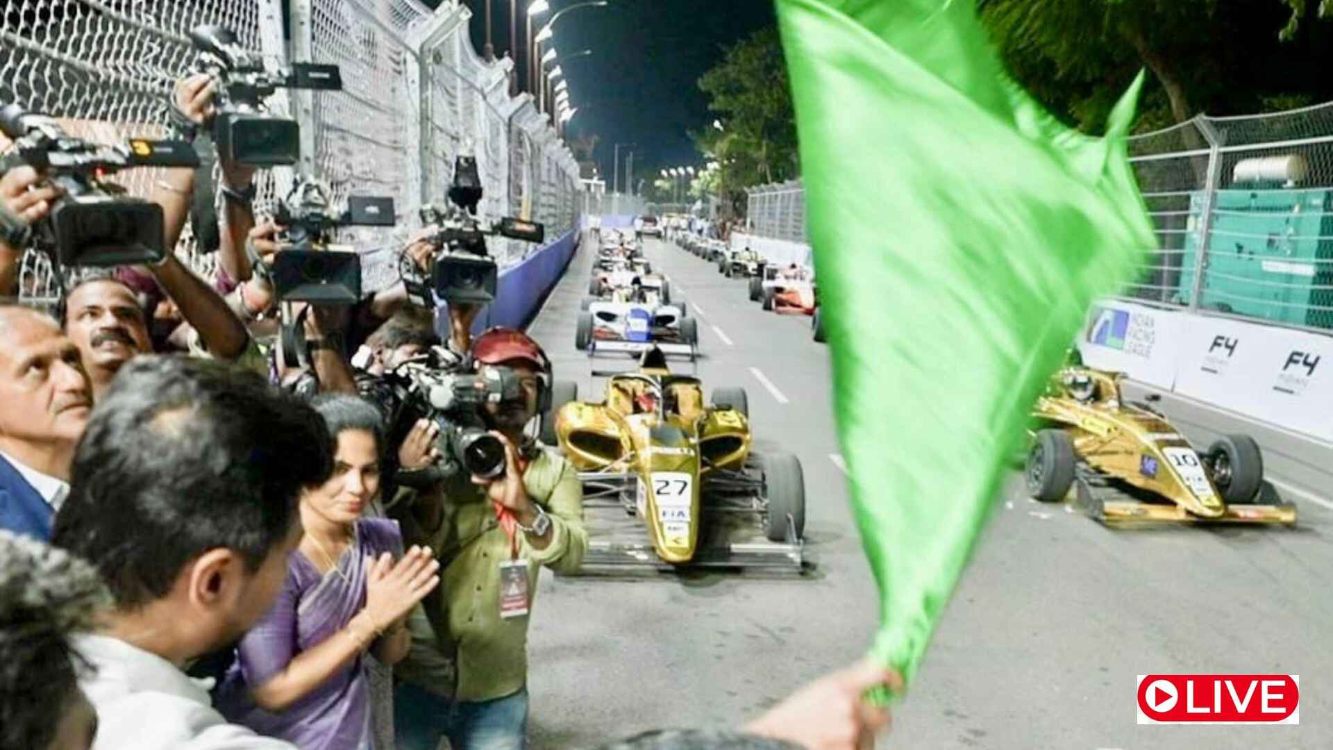 F4 Chennai street race Live: Qualifying sessions moved to Sunday due to ...